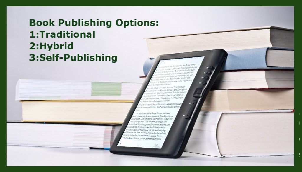 Book Publishing Options: Traditional, Hybrid, and Self-Publishing